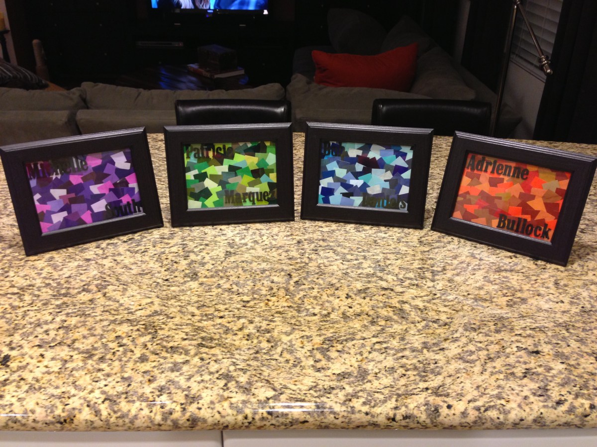 Paper Collage Frames – Michelle Homemaker